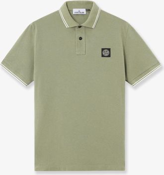 Stone Island Stretch organic cotton polo shirt - STONE ISLAND - gender_Man