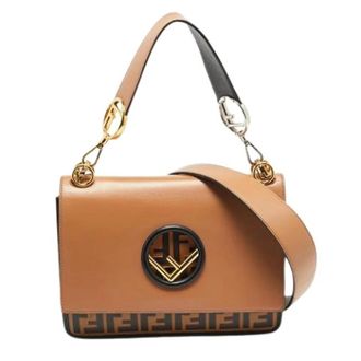 Fendi Pre-owned Leder Schultertasche - - Pre-owned - Damen - Braun - ONE SIZE