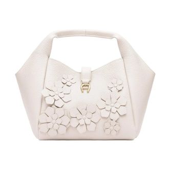 Aigner Femme, Sacs, Blanc, Taille: ONE Size Zaira Fiori Beuteltasche S
