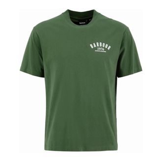 Barbour 1966 Graphic Oversized Tee - - Tops - Herren - Gr&uuml;n - L