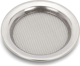 NKlaus NKLaus Räuchersieb Edelstahl 4,5 cm Silber Räucherzubehör Räucherwerk Plättchen 1228