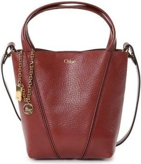 Chlo&eacute; Sac &agrave; main Spin en cuir de veau