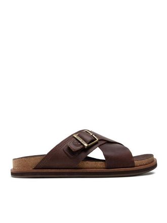 Timberland Pantoletten Amalfi Vibes Cross Slide TB0A41A1V131 Braun