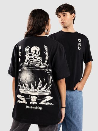 THE DUDES Sad T-Shirt noir