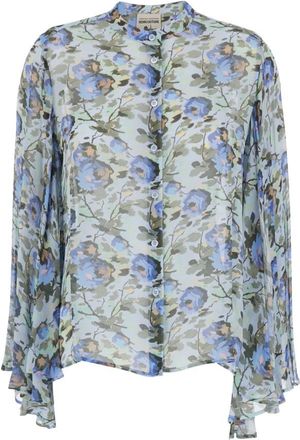 Semicouture Femme, Blouses et Chemises, Multicolore, Taille: 38 FR Chemise Imprim&eacute;e