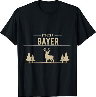 Neutral Stolzer Bayer Heimat & Regionaler Stolz Geschenk aus Bayern T-Shirt