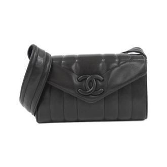 Chanel Pre-owned Lammfell Umh&auml;ngetasche - - Pre-owned - Damen - Schwarzk - ONE SIZE