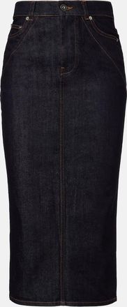 Givenchy Midirock aus Denim
