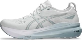 Asics Damen Gel-Kayano 31 Laufschuhe, Wei&szlig;/Delfingrau, 38 EU