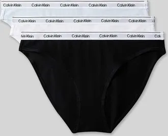 Calvin Klein Underwear Slip aus Baumwoll-Mix im 3er-Pack