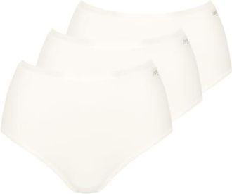 sloggi GO Daily Cotton Highwaist 3P Silk White