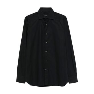 Ermenegildo Zegna Homme, Chemises, Noir, Taille: 2XL Chemise habill&eacute;e &agrave; manches longues