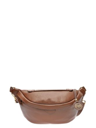 Roberta M Kastanienbraun Rindsledertasche
