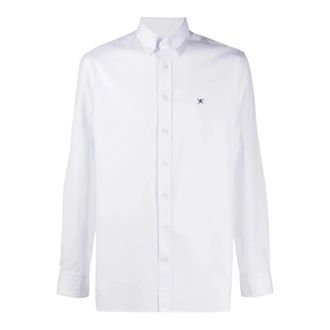 Hackett Button-Down Logo-Hemd - - Shirts - Herren - Wei&szlig; - L