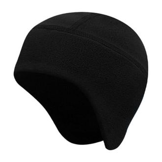 Generic Chapeau de Ski, Couvre-Chef doubl&eacute; en avec Cache-Oreilles | Doublure de Casque dhiver pour Homme et Femme, Coureur, Cycliste, Moto, Camping, Snowboard