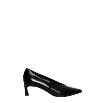 Halmanera Schwarze Leder Decollet&egrave; Schuhe - - Shoes - Damen - Schwarzk - 37 EU