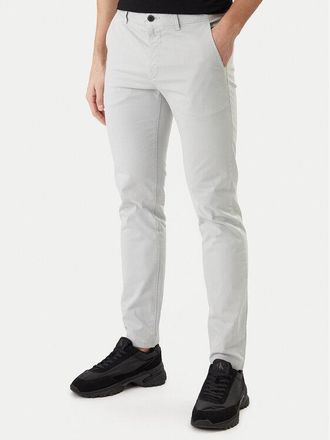 HUGO BOSS Stoffhose Chino 50510933 Grau Regular Fit