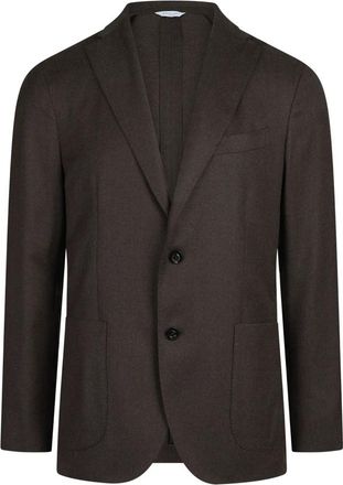 Boglioli Drei-Knopf-Blazer - - Jackets - Herren - Braun - S