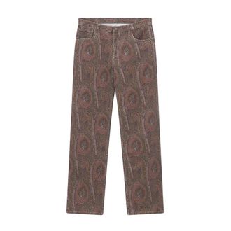 Etro Gerades Jeans - - Jeans - Herren - Braun - W32