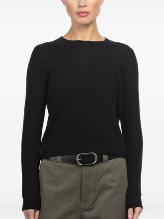 Allude round-neck top - Schwarz