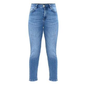 Kocca Blaue Skinny Jeans mit Taschen - - Jeans - Damen - Blau - W30