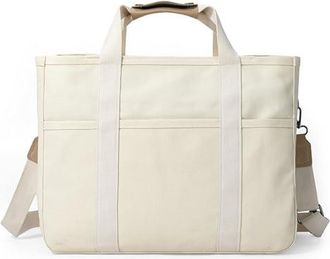 Generic Sac &agrave; bandouli&egrave;re Hobo en toile pour femme, grand tote pratique et polyvalent avec plusieurs poches, bandouli&egrave;re ajustable pour le travail, l&eacute;cole, le