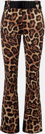 Goldbergh Pantalon de ski Minou à motif léopard