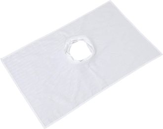 Garneck Massagebettbezug mit Gesichtsausschnitt aus Hochwertigem Satin Hautfreundlich Langlebig Leicht und Kompakt für Beauty Salon Spa Klinik und Fußpflege A