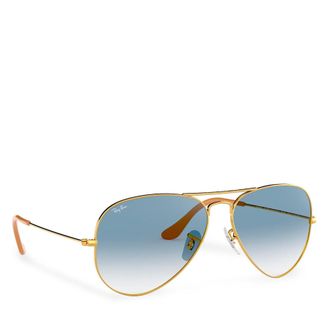 Ray-Ban Sonnenbrillen Ray-Ban Aviator Large Metal 0RB3025 001/3F Goldfarben