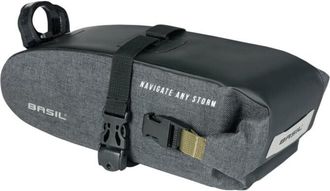 Basil Navigator Storm M - 1.5 Liter - Sportliche und Kompakte Fahrradtasche für Radfahrer - 100% Wasserdicht