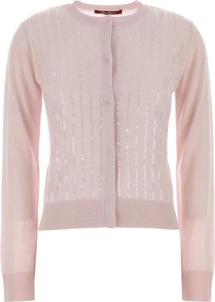 Max Mara Femme, Pulls, Rose, Taille: 42 FR Libbra Cardigan