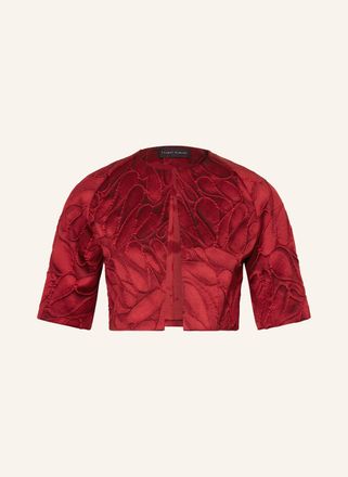 Talbot Runhof Talbot Runhof Jacquard-Bolero rot