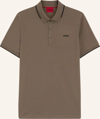 HUGO BOSS Hugo Poloshirt dinoso222 Slim Fit grau