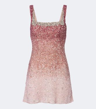 Rachel Gilbert Verziertes Minikleid Kaity