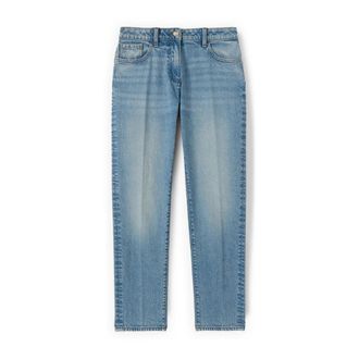 Motivi Regular Fit Jeans mit B&uuml;gelfalte - - Jeans - Damen - Blau - XL