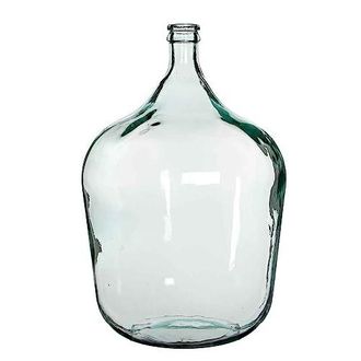 Mica Mica decorations Diego Flasche, Glass, transparent, H. 56 cm D. 40 cm