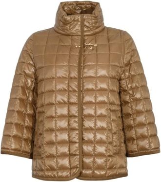 Fay Femme, Vestes, Brun, Taille: 40 FR Cappa Trapunta SDW Piu Gancio