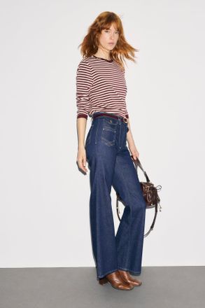 Gerard Darel T-shirt &agrave; rayures - BELLE - Bordeaux