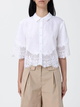 Twinset Chemise Femme couleur Blanc