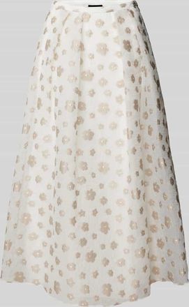 Emporio Armani Maxirock mit gelegten Falten