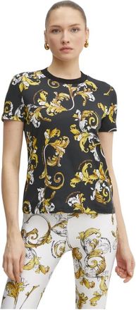 Versace Jeans Couture Damen, Oberteile, Schwarzk, XSGr&ouml;&szlig;e