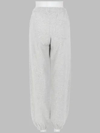 Sporty & Rich Cotton Trousers - Gray