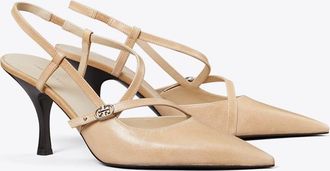 Tory Burch Pumps mit Doppel-T und Schnalle