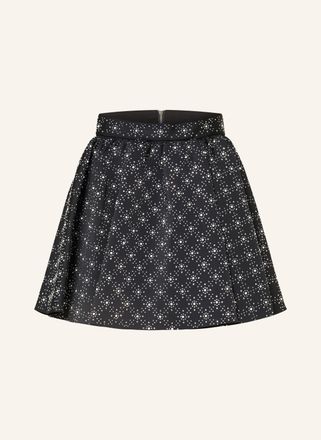 Maje Rock Mit Schmucksteinen schwarz