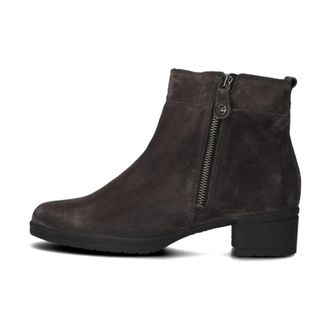Hartjes Damen Stiefeletten mit Rei&szlig;verschluss in Grau - - Shoes - Damen - Grau - 37 EU