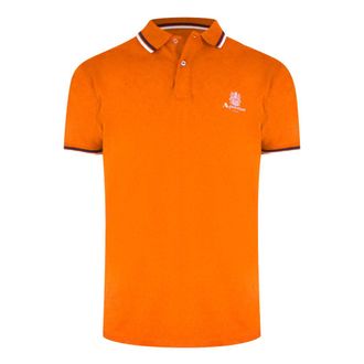 Aquascutum Active Cotton Polo Orange