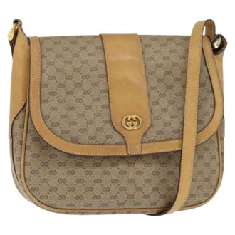 Gucci Sac bandouli&egrave;re Pre-owned - Femme - Pre-owned - Beige - Taille: ONE Size