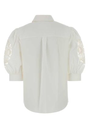 Valentino Garavani Embroidered Poplin Shirt - White