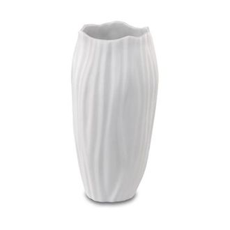 GOEBEL Vase, Porzellan, Weiß, 20 x 10 cm