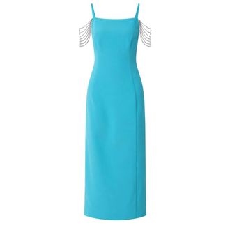 Pinko Pinko, Damen, Kleider, Blau, 2XLGr&ouml;&szlig;e
